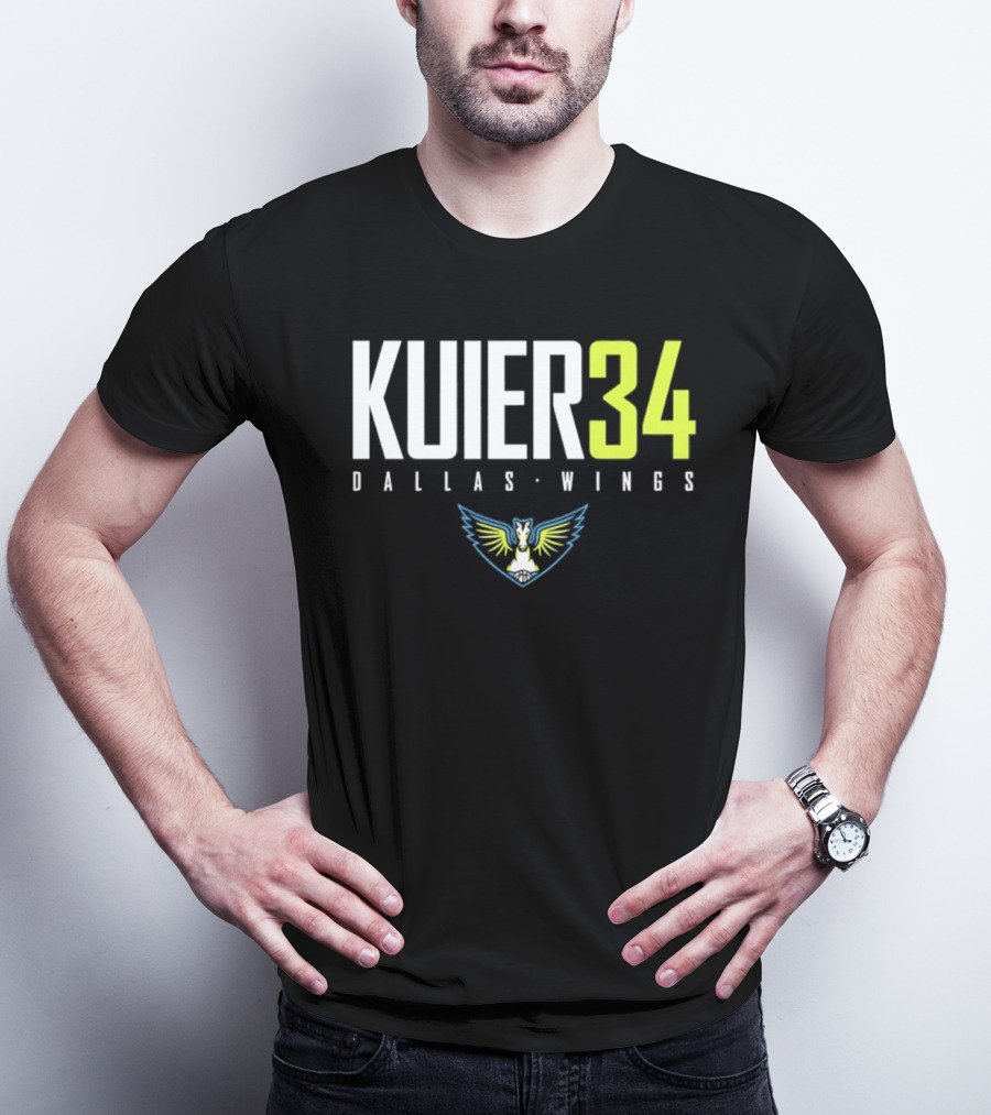 Kuier 34 Dallas Wings 2026 WNBA T-Shirt