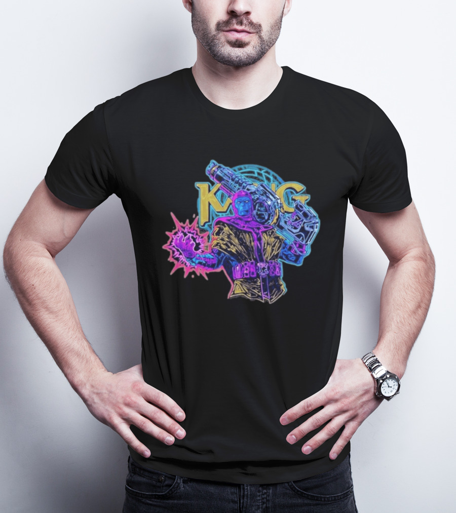 Kang The Conqueror Cinematic King Power Burst T-Shirt