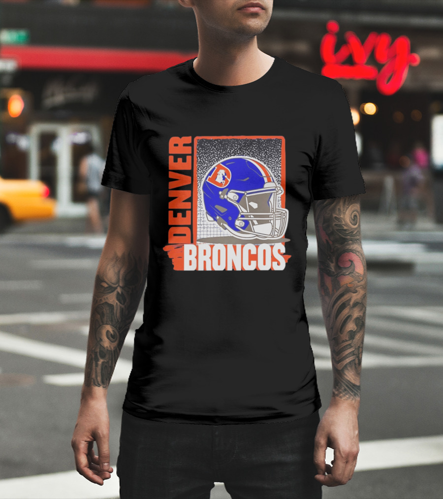 Denver Broncos 2026 Season Helmet T-Shirt