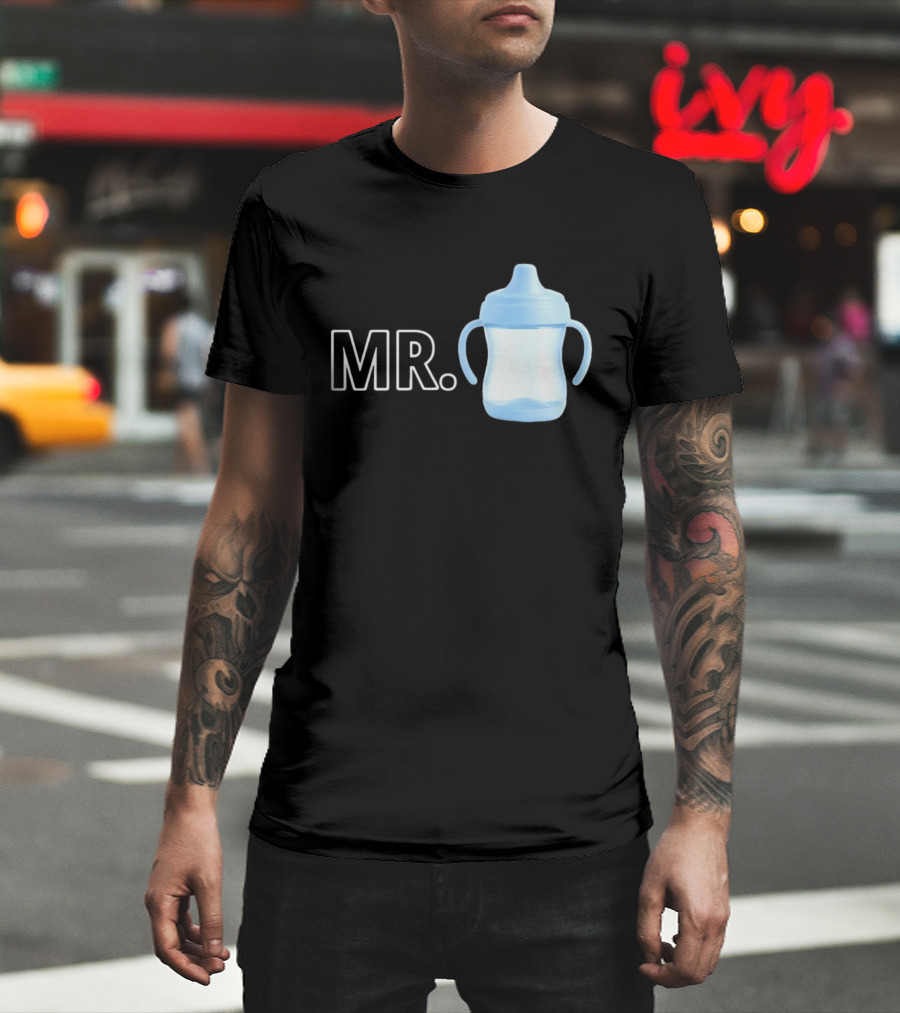 Mr. Sippy Baby Sippy Cup קרt T-Shirt