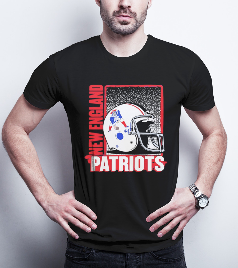 New England Patriots Vintage Helmet 2026 Season T-Shirt