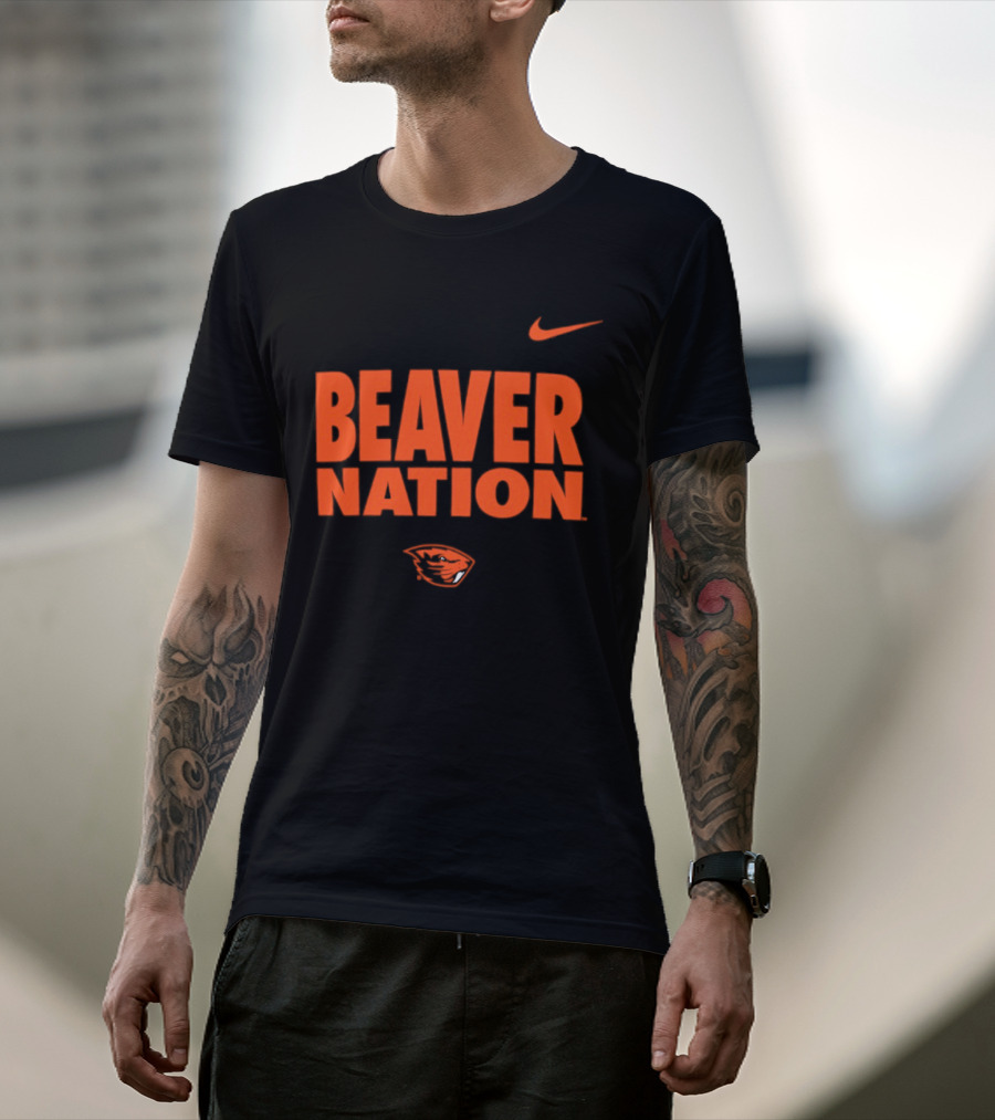 Oregon State Beavers Beaver Nation Nike T-Shirt
