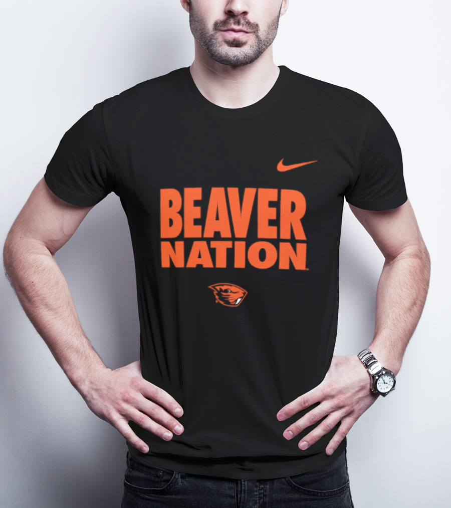 Oregon State Beavers Beaver Nation Nike T-Shirt