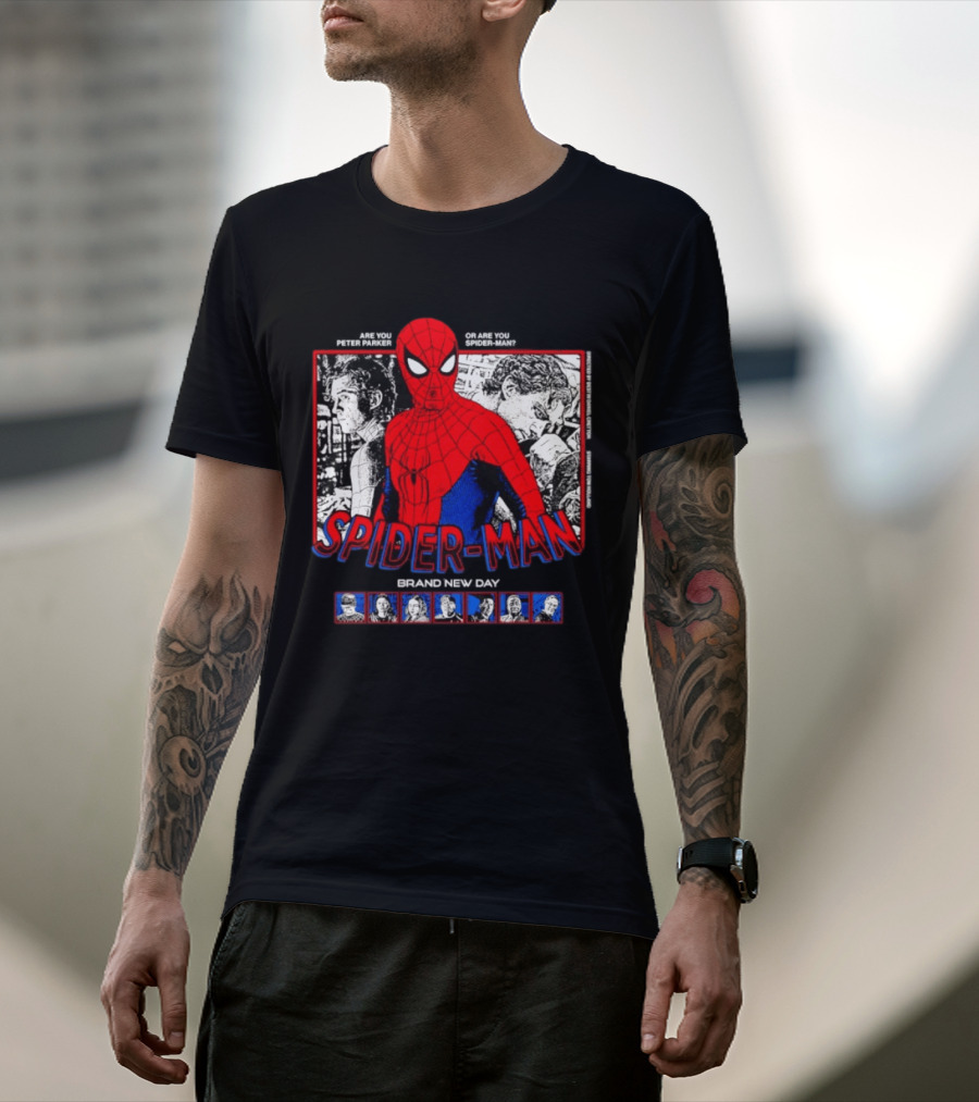 Spider Man Brand New Day Are You Peter Parker Or Are You Spider Man T-Shirt