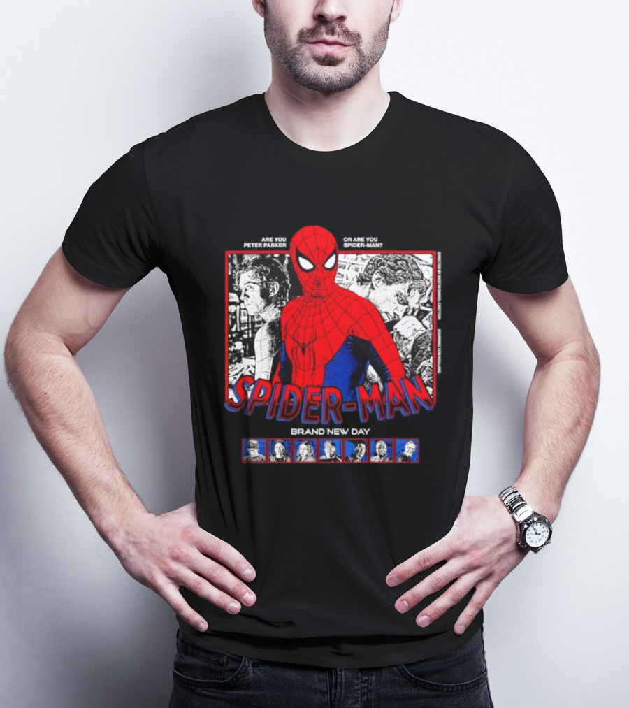 Spider Man Brand New Day Are You Peter Parker Or Are You Spider Man T-Shirt