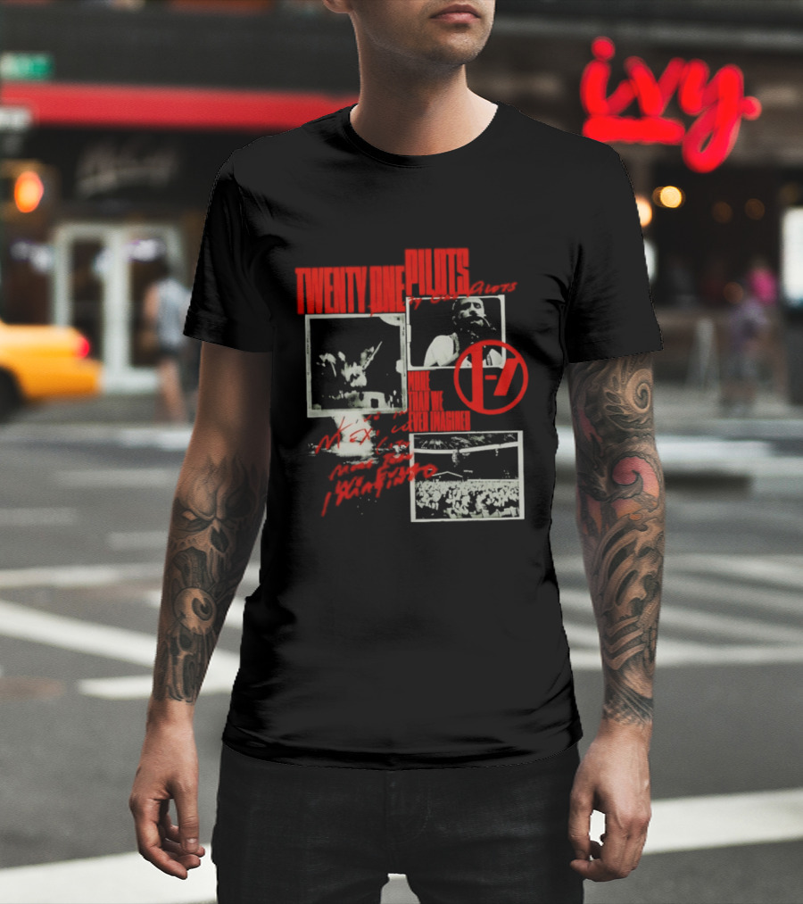 Twenty One Pilots More Than We Ever Imagined Live Mexico City T-Shirt