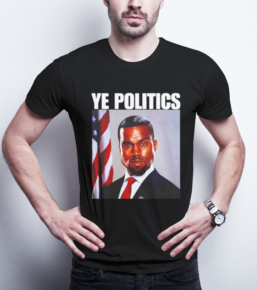 Ye Politics Kanye West American Flag T-Shirt