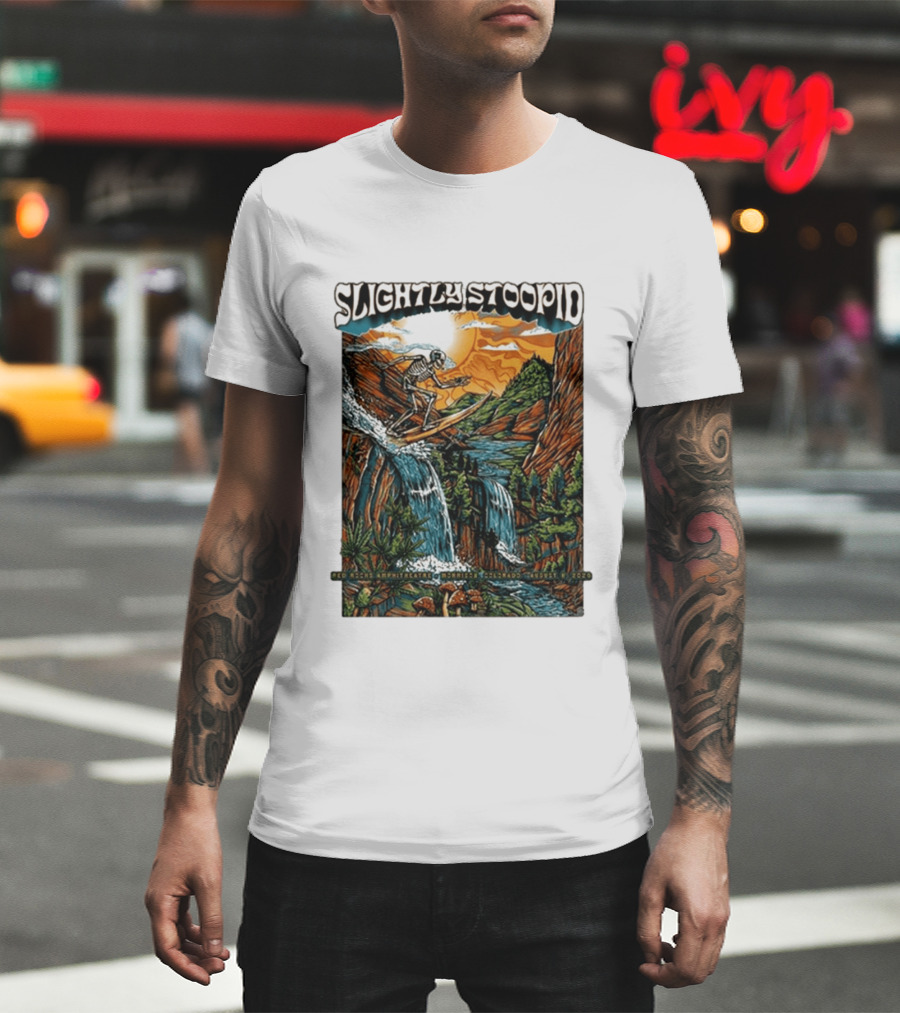 Slightly Stoopid Red Rocks Amphitheatre Morrison Colorado August 8 2026 T-Shirt