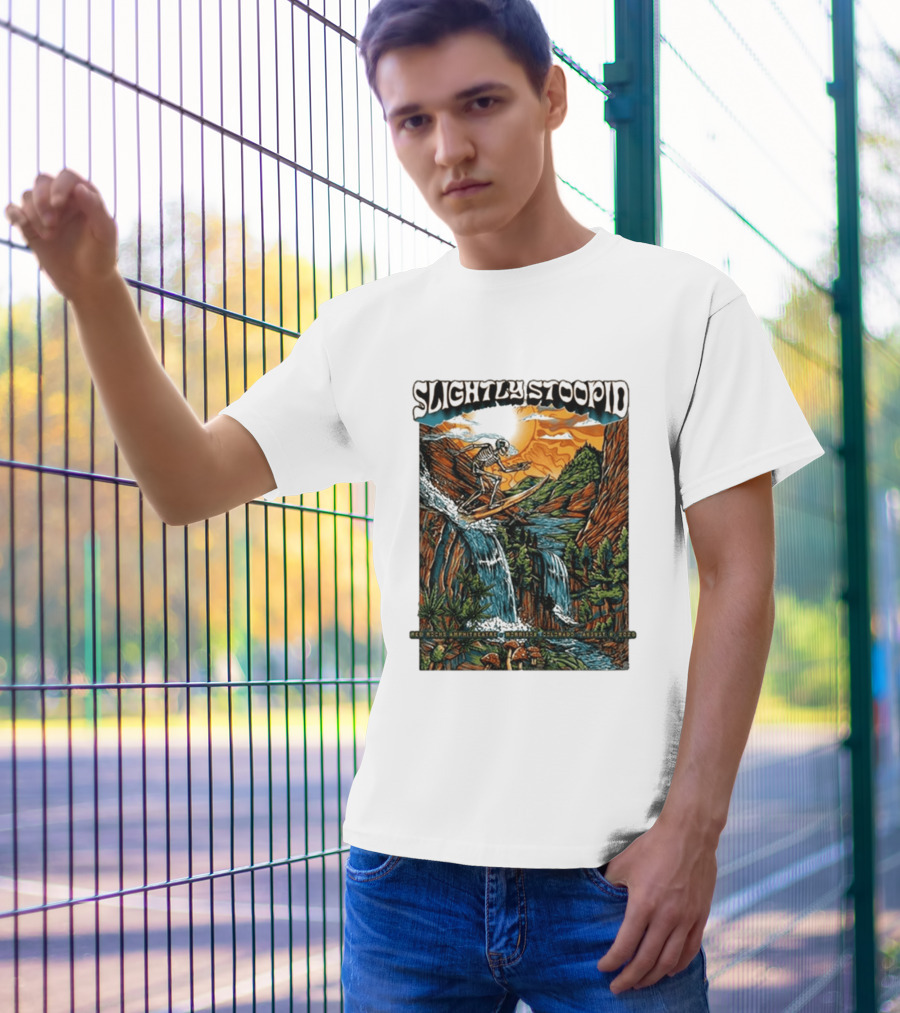 Slightly Stoopid Red Rocks Amphitheatre Morrison Colorado August 8 2026 T-Shirt