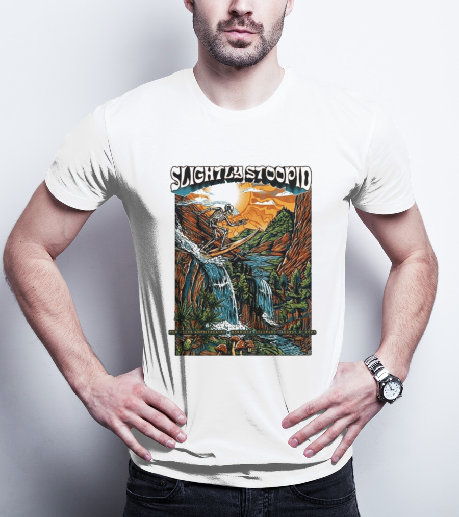 Slightly Stoopid Red Rocks Amphitheatre Morrison Colorado August 8 2026 T-Shirt