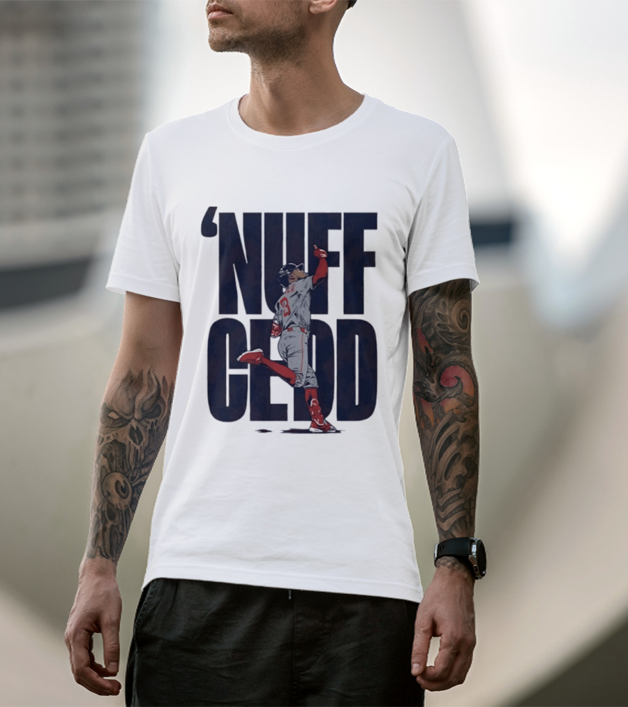 Nuff Cedd Ceddanne Rafaela Boston Baseball 2026 MLB Season T-Shirt