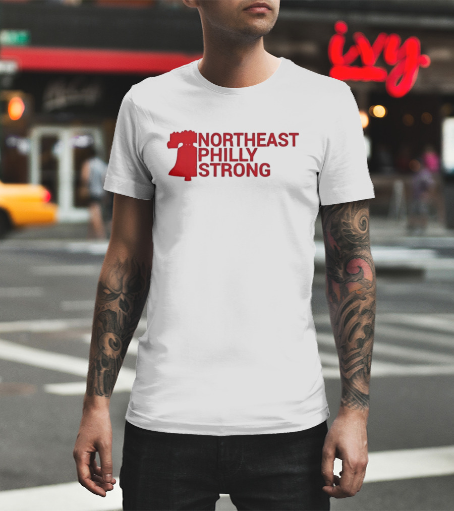 Northeast Philly Strong Liberty Bell T-Shirt