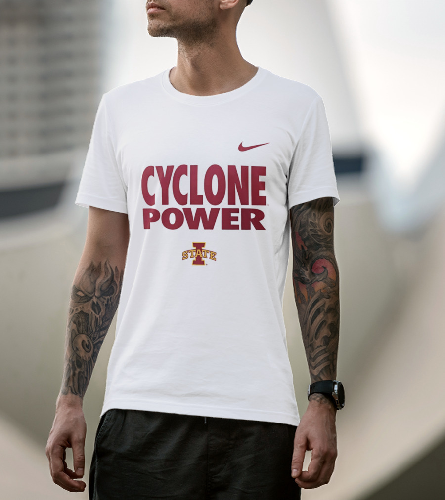 Cyclone Power Iowa State Nike Sports Fan Gear T-Shirt
