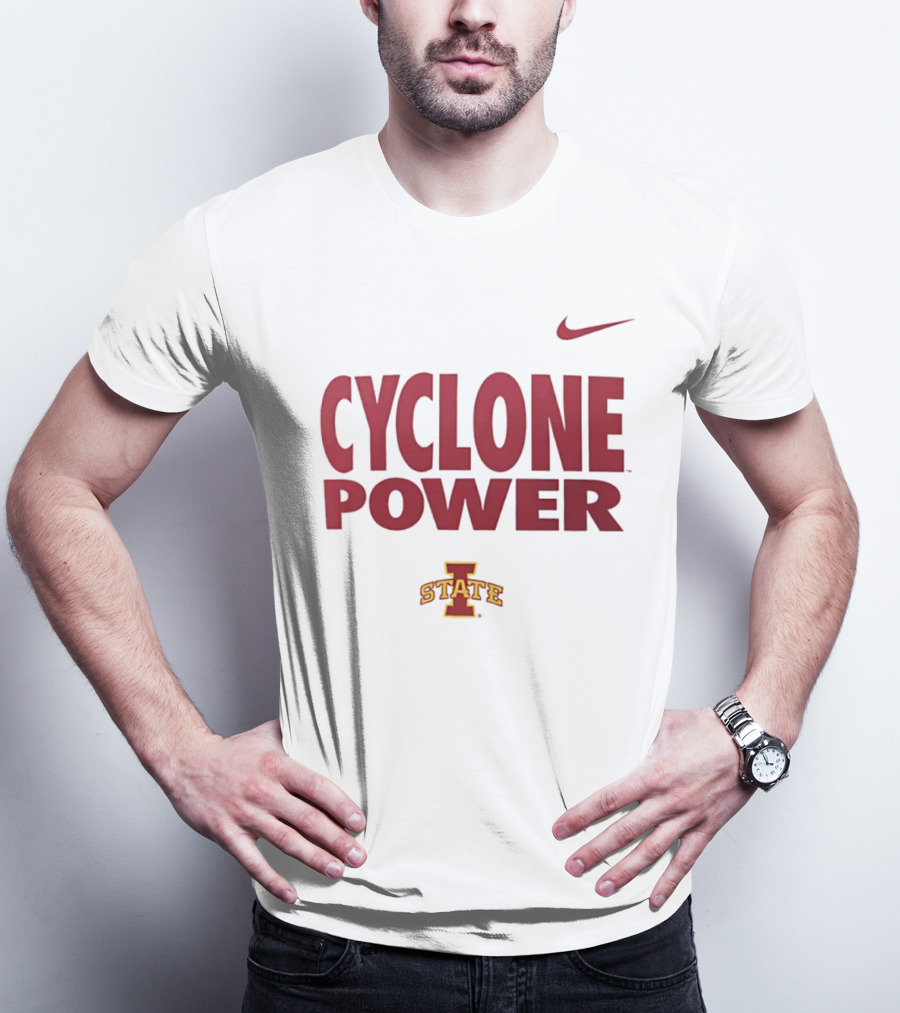 Cyclone Power Iowa State Nike Sports Fan Gear T-Shirt