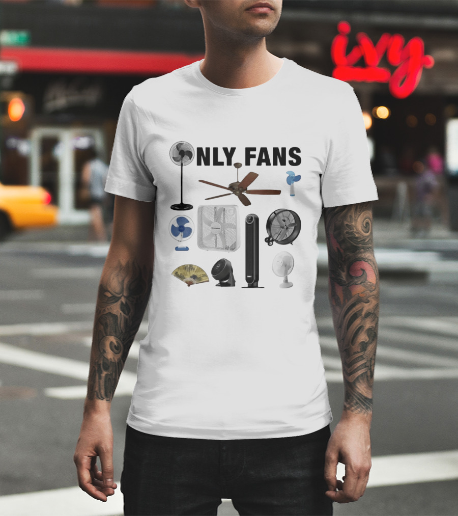 Only Fans Assorted Fan Types Meme Collection T-Shirt