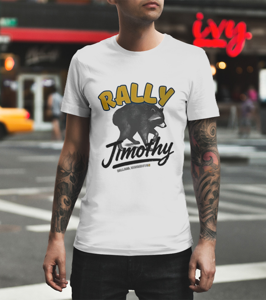 Rally Jimothy Ballard Washington Bear T-Shirt