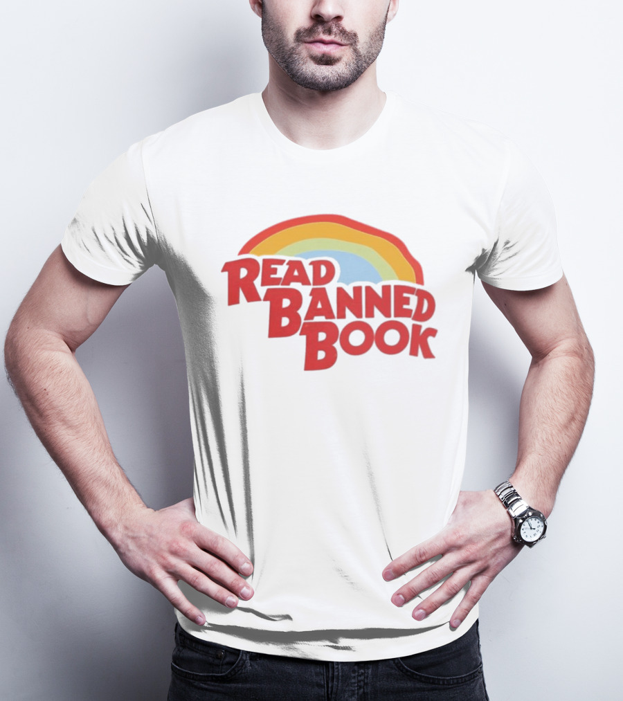 Read Banned Book Rainbow T-Shirt