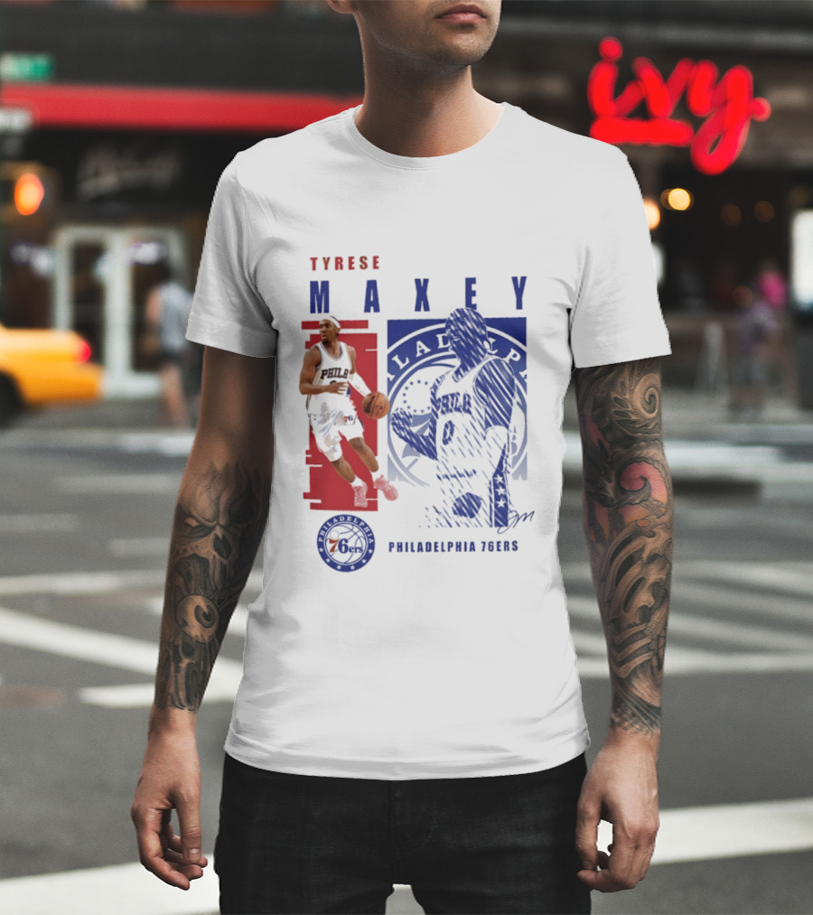 Tyrese Maxey Philadelphia 76ers NBA Highlights 2026 T-Shirt