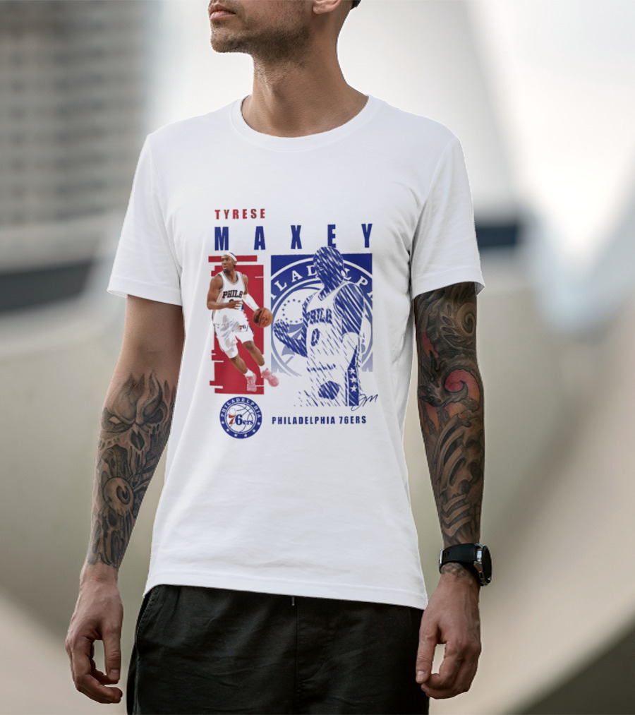 Tyrese Maxey Philadelphia 76ers NBA Highlights 2026 T-Shirt