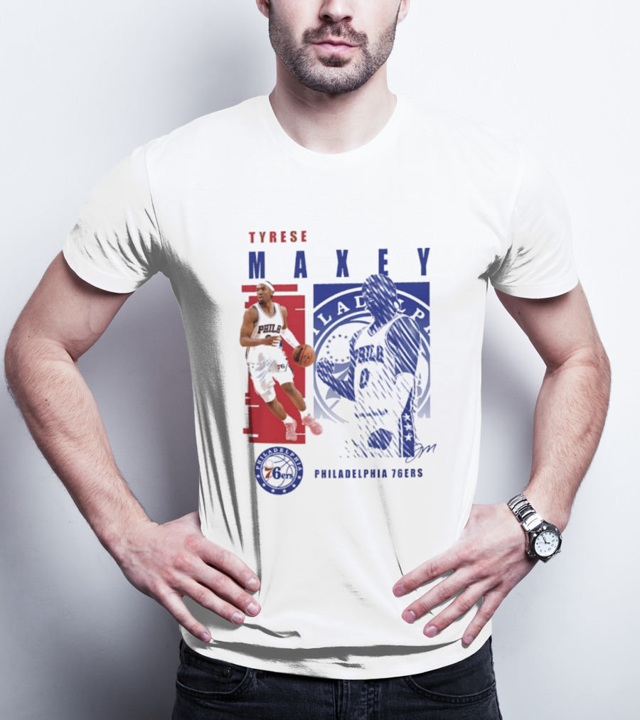 Tyrese Maxey Philadelphia 76ers NBA Highlights 2026 T-Shirt