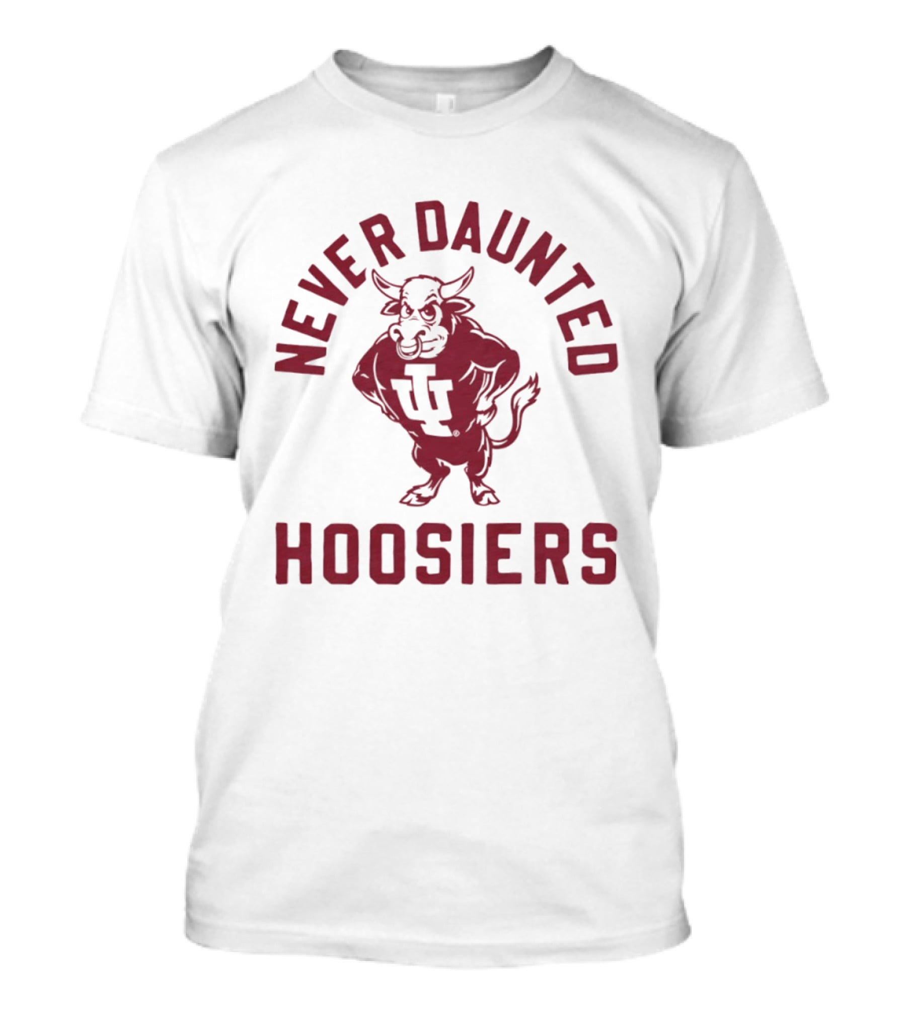 Never Daunted Hoosiers IU Mascot Indiana Spirit T-Shirt