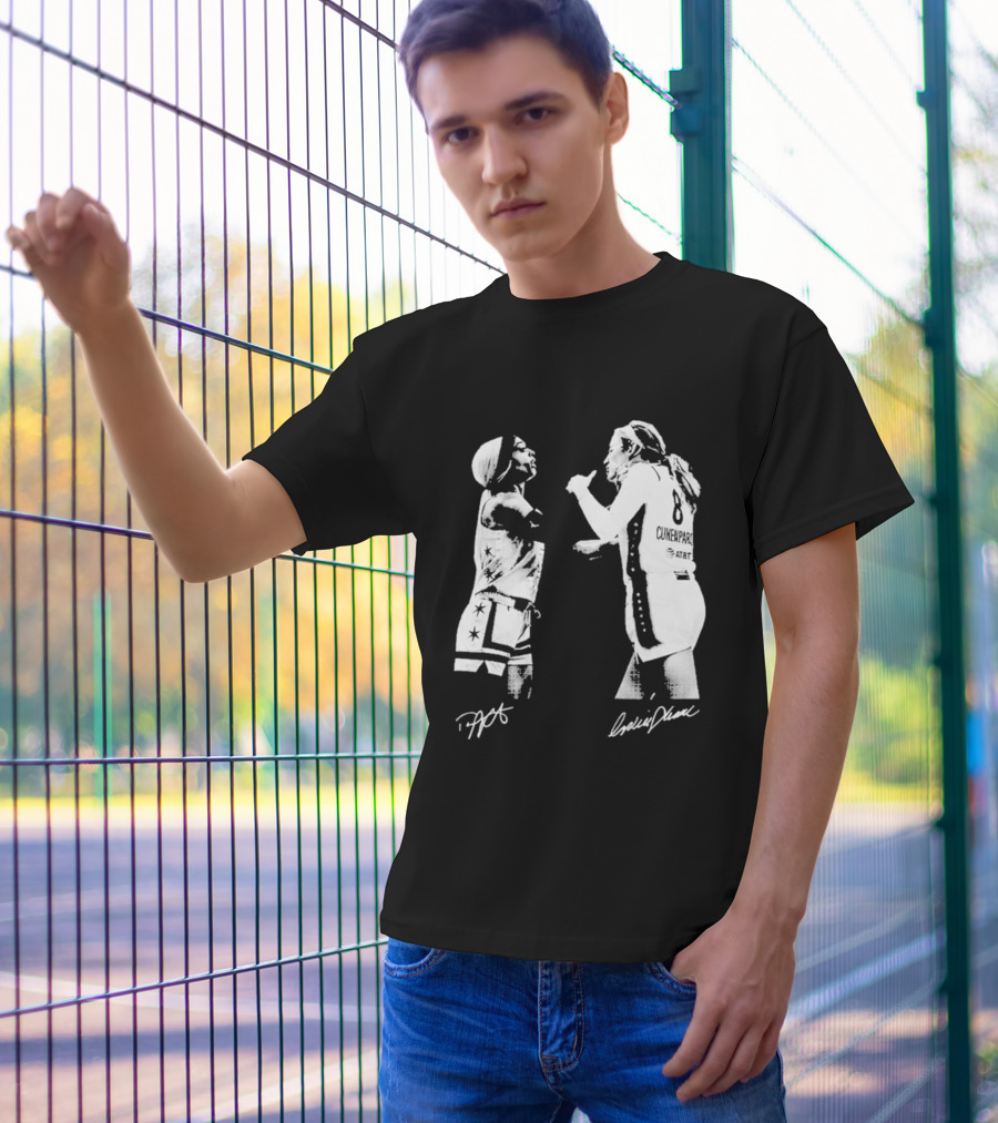 Sophie Cunningham DiJonai Is Dirty Rivalry Basketball Players Signature T-Shirt