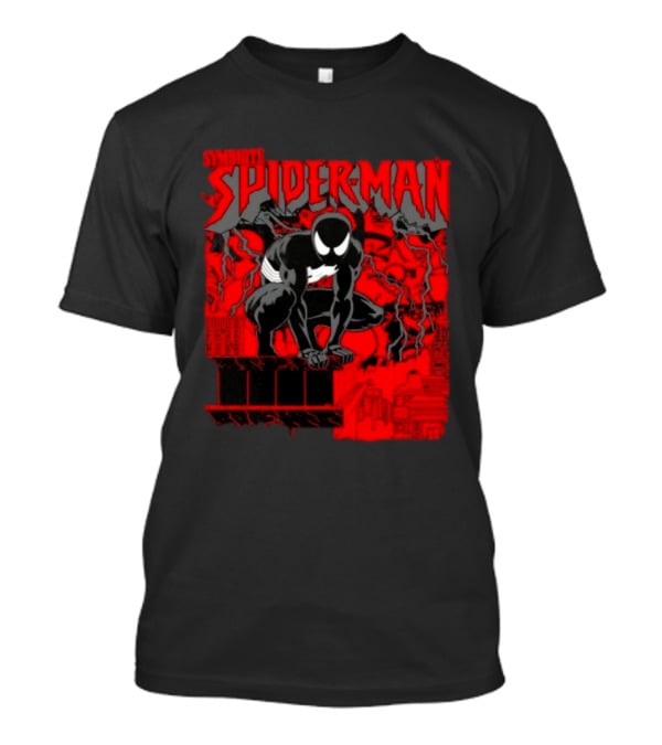 Symbiote Spider Man Marvel Venom Black Suit Comic T-Shirt