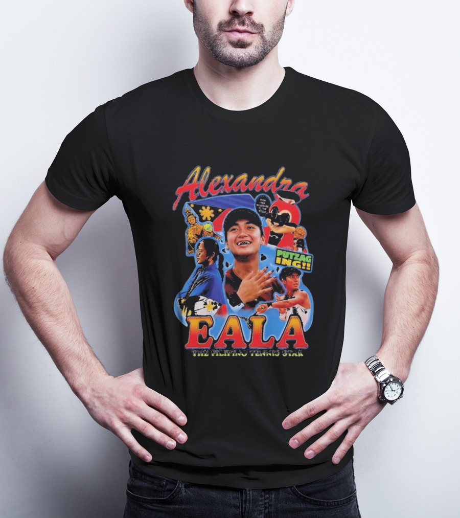 Alexandra Eala Filipino Tennis Star Putzag Ing! T-Shirt