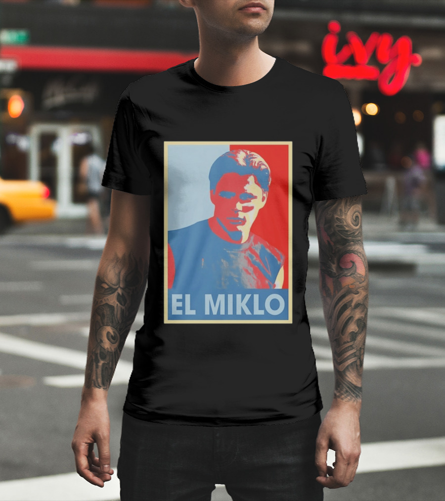 El Miklo Blood In Blood Out Style Chicano Cinema T-Shirt