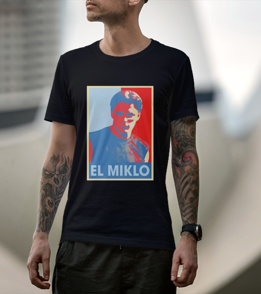 El Miklo Blood In Blood Out Style Chicano Cinema T-Shirt