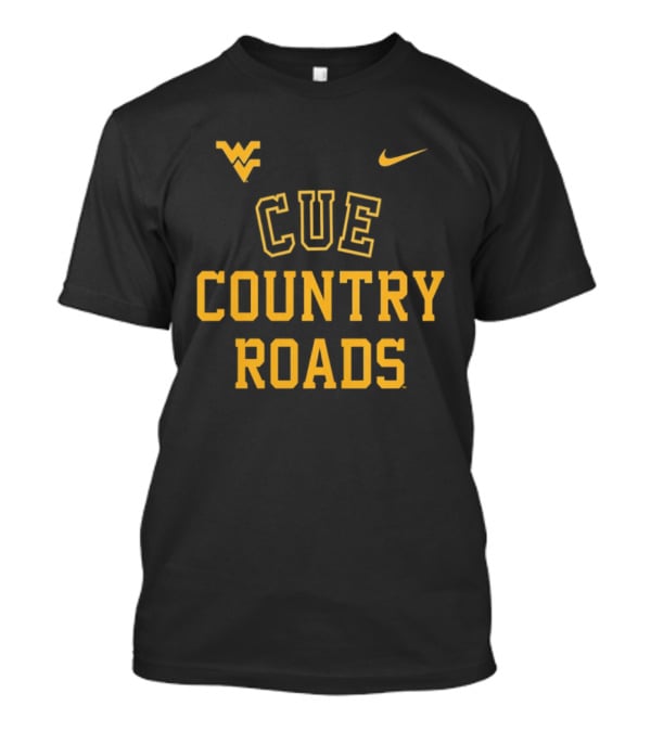 West Virginia Mountaineers CUE COUNTRY ROADS Nike T-Shirt
