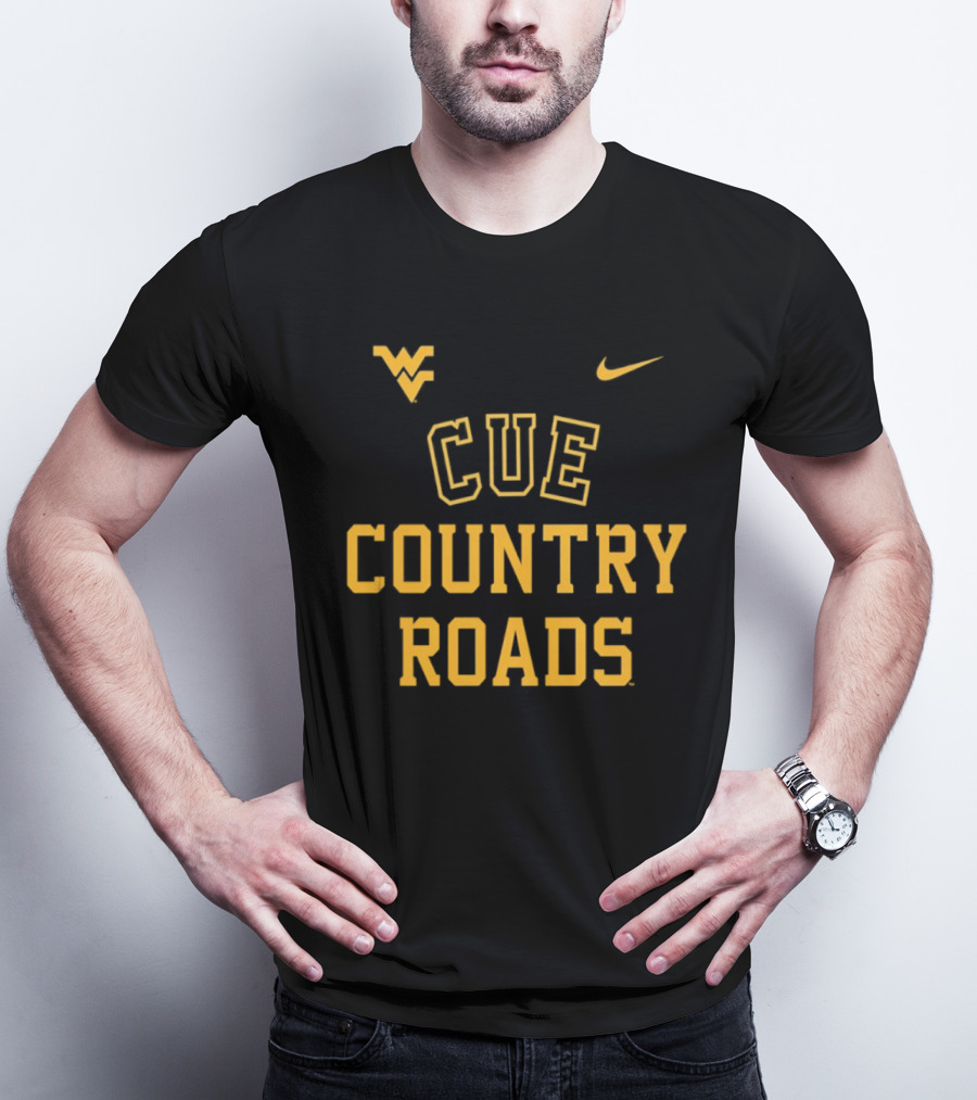 West Virginia Mountaineers CUE COUNTRY ROADS Nike T-Shirt