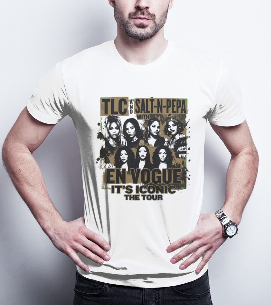 TLC Salt N Pepa With En Vogue It's Iconic The Tour T-Shirt