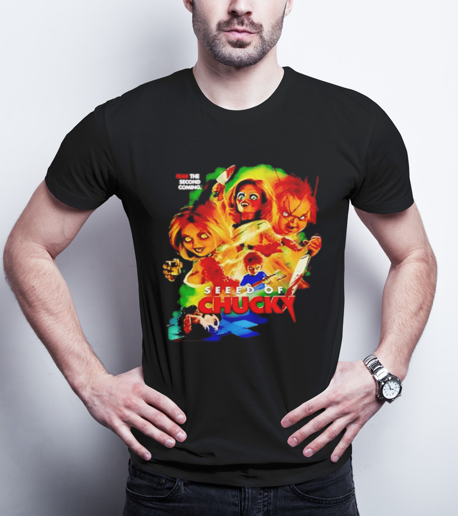 Fear The Second Coming Seed Of Chucky Chucky And Tiffany T-Shirt