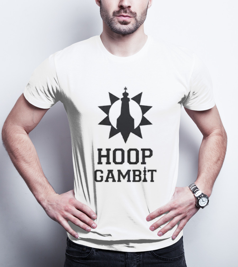 Victor Wembanyama Hoop Gambit Basketball Chess Fusion Starburst T-Shirt