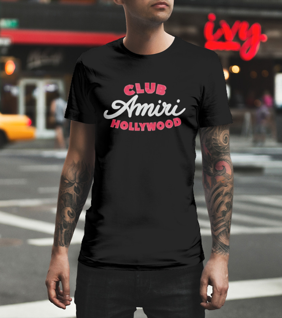 Amiri Club Hollywood T-Shirt