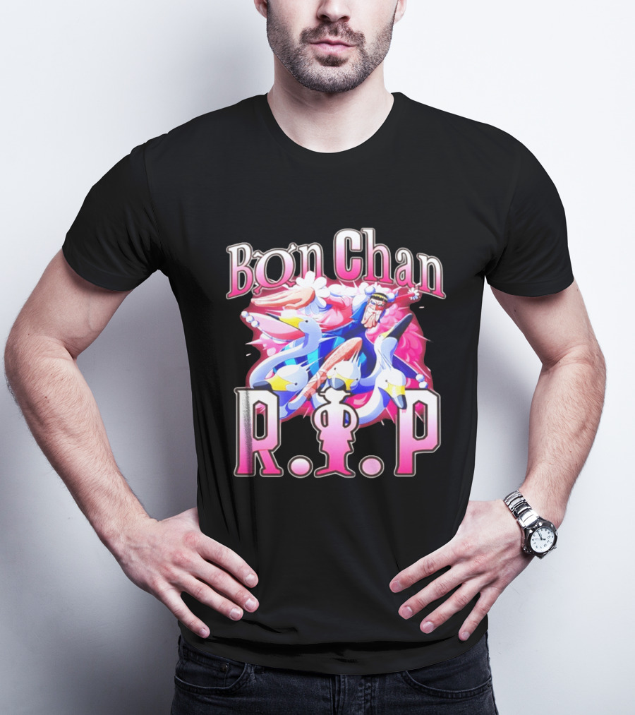 Bon Chan RIP One Piece Bentham Manga Swan Ballet Warlord T-Shirt