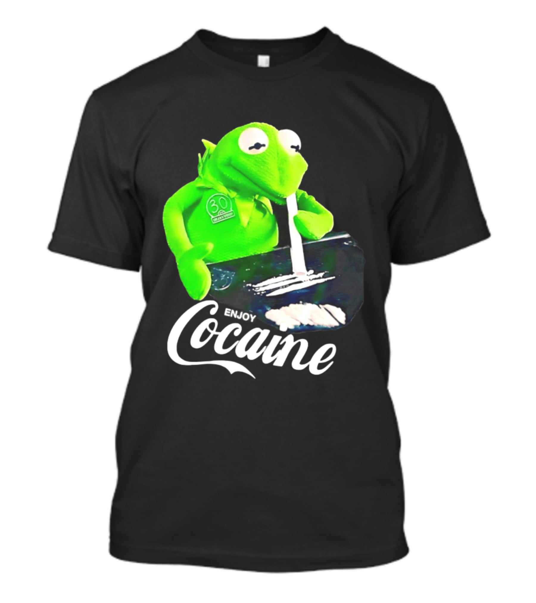 Kermit The Frog Enjoy Cocaine Muppets T-Shirt
