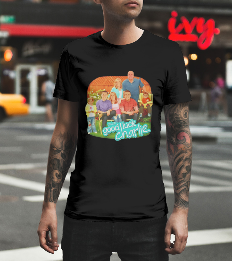 Chaos Closet Good Luck Charlie Family Parody Kirk Charlie T-Shirt