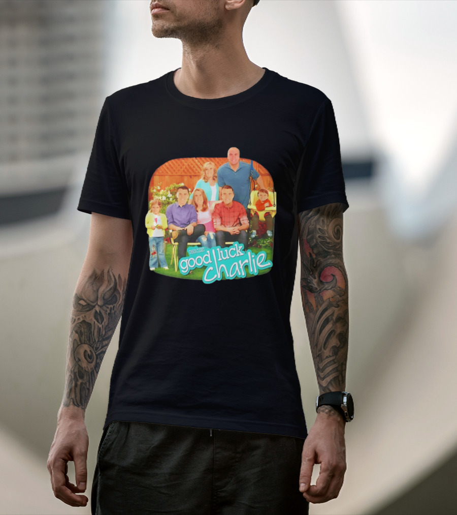 Chaos Closet Good Luck Charlie Family Parody Kirk Charlie T-Shirt