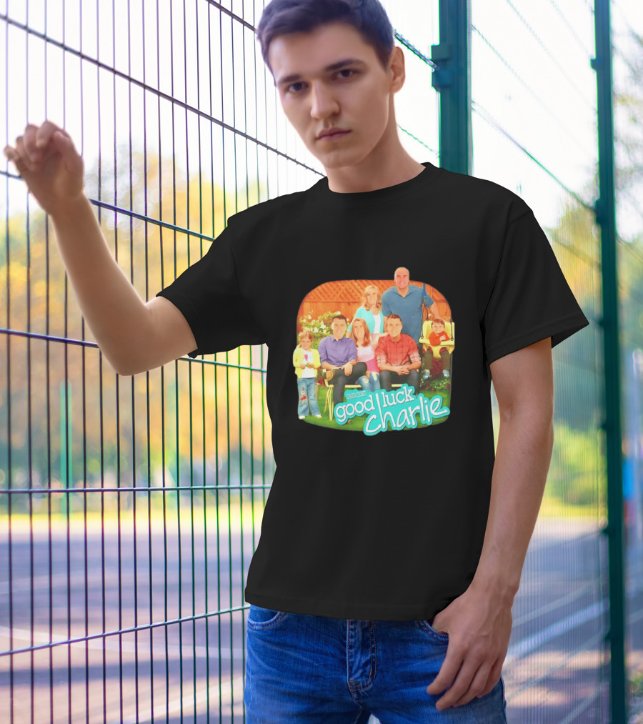 Chaos Closet Good Luck Charlie Family Parody Kirk Charlie T-Shirt