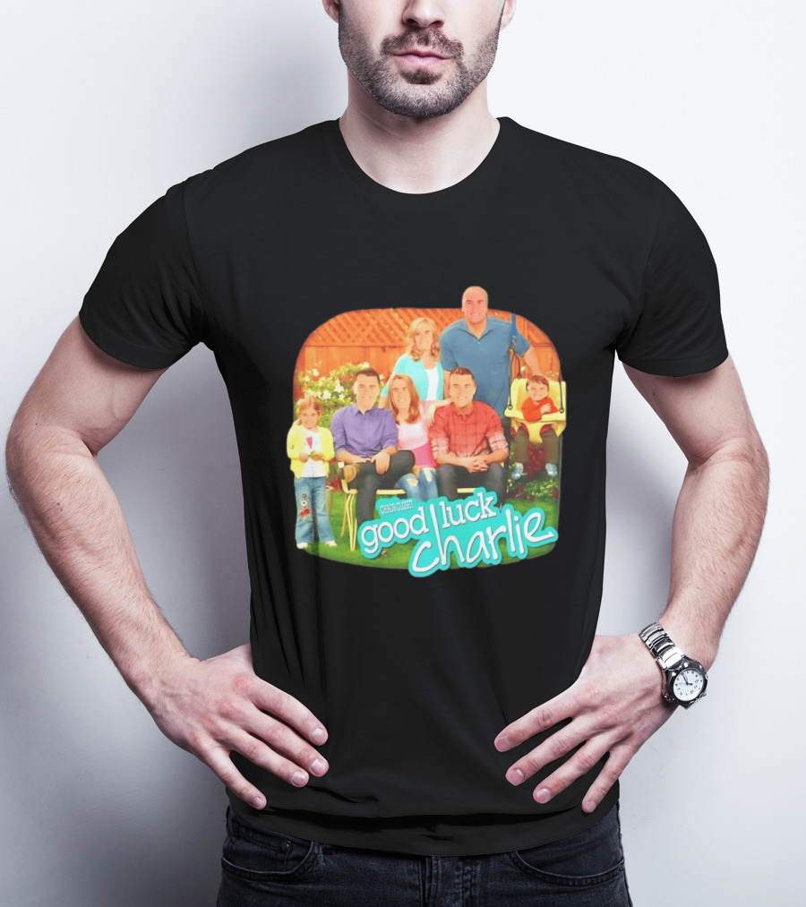 Chaos Closet Good Luck Charlie Family Parody Kirk Charlie T-Shirt