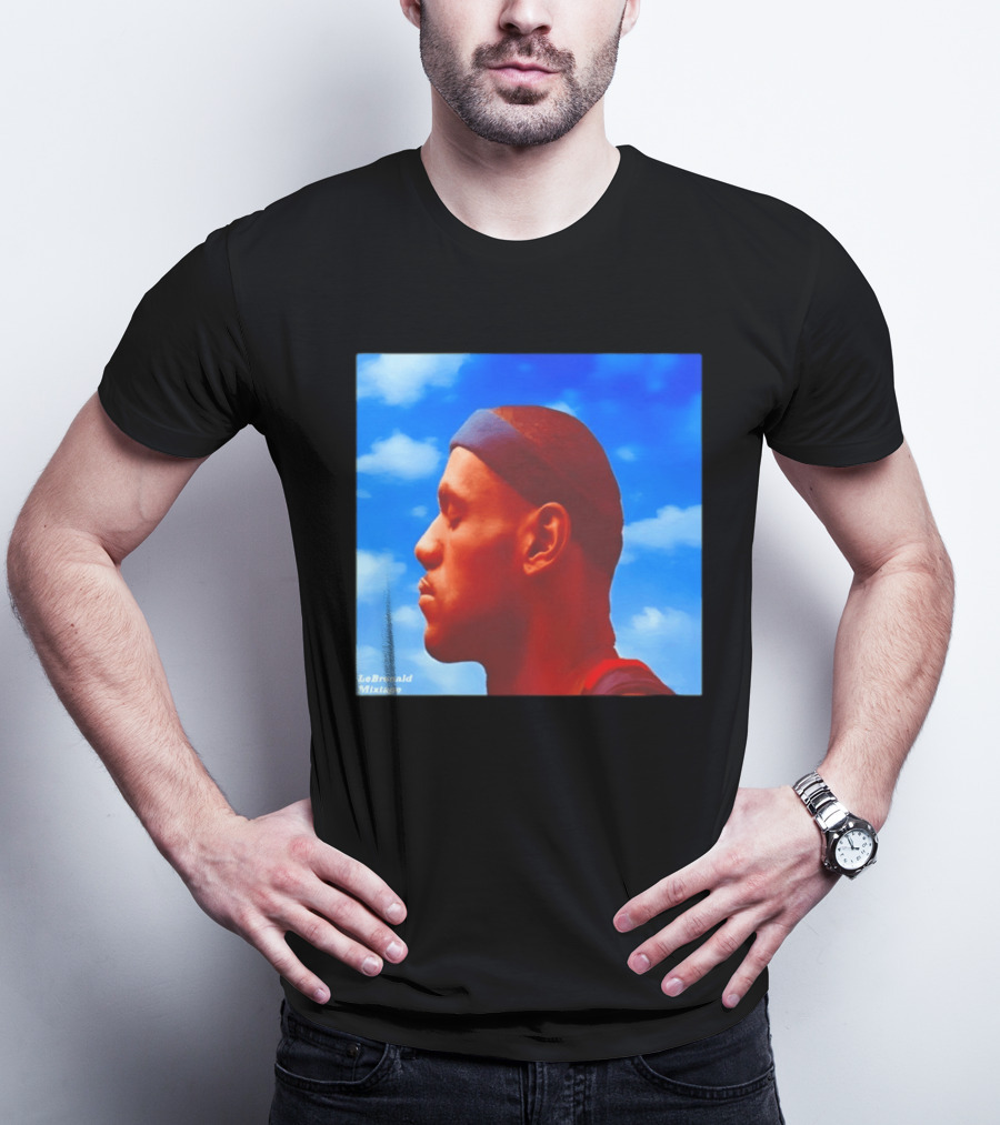 LeBron James LeBronald Mixtape Nothing Was LeSame Los Angeles Lakers Sky T-Shirt