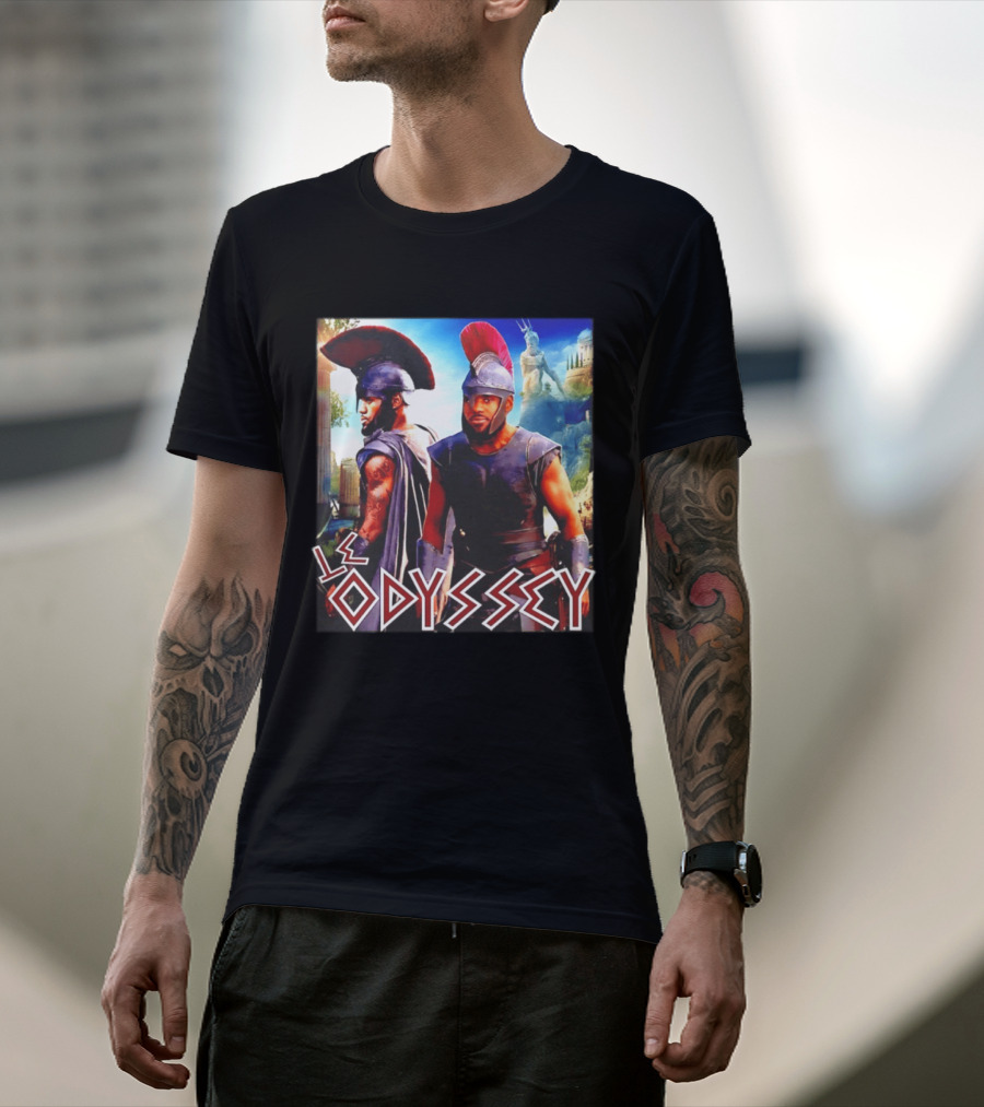 LeOdyssey LeBron James Greek Mythology Adventure T-Shirt
