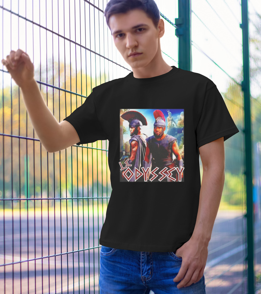 LeOdyssey LeBron James Greek Mythology Adventure T-Shirt
