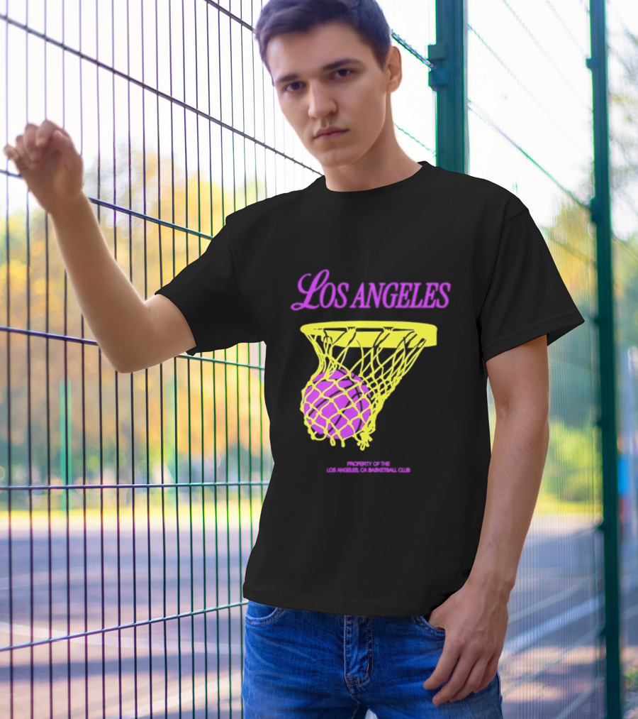 Los Angeles Basketball Club Property Los Angeles CA T-Shirt