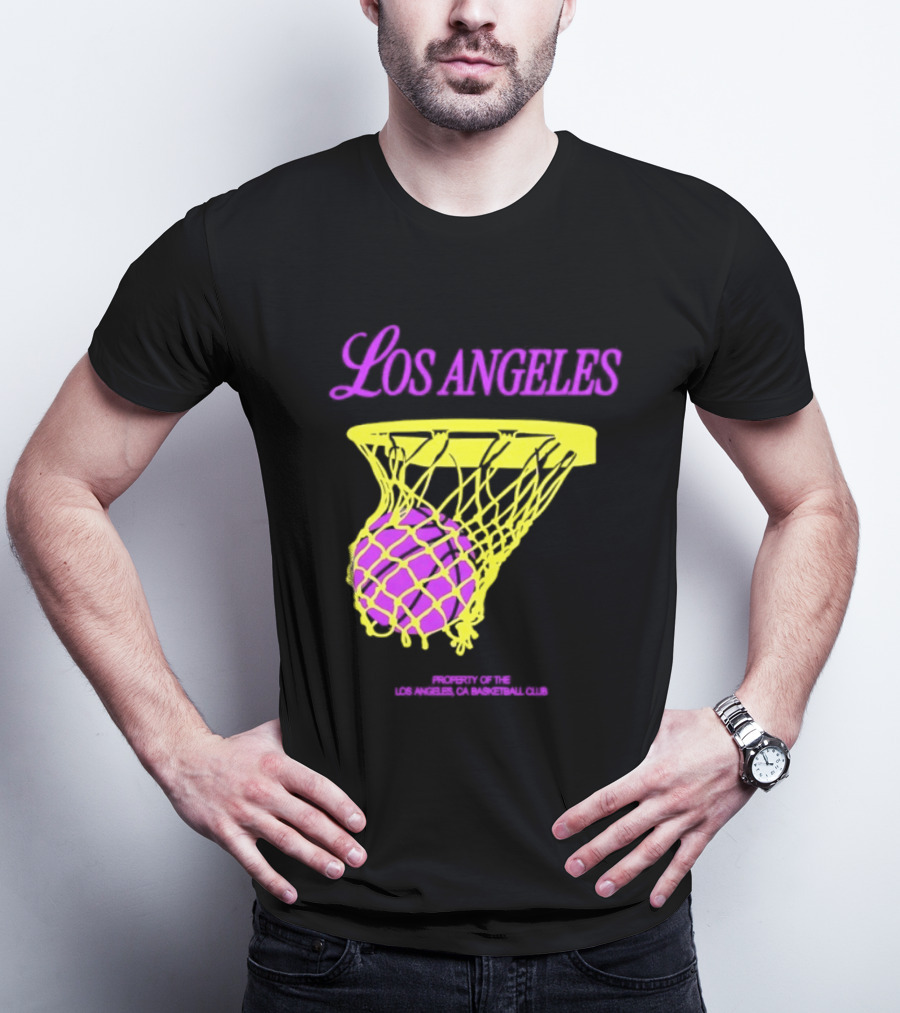 Los Angeles Basketball Club Property Los Angeles CA T-Shirt