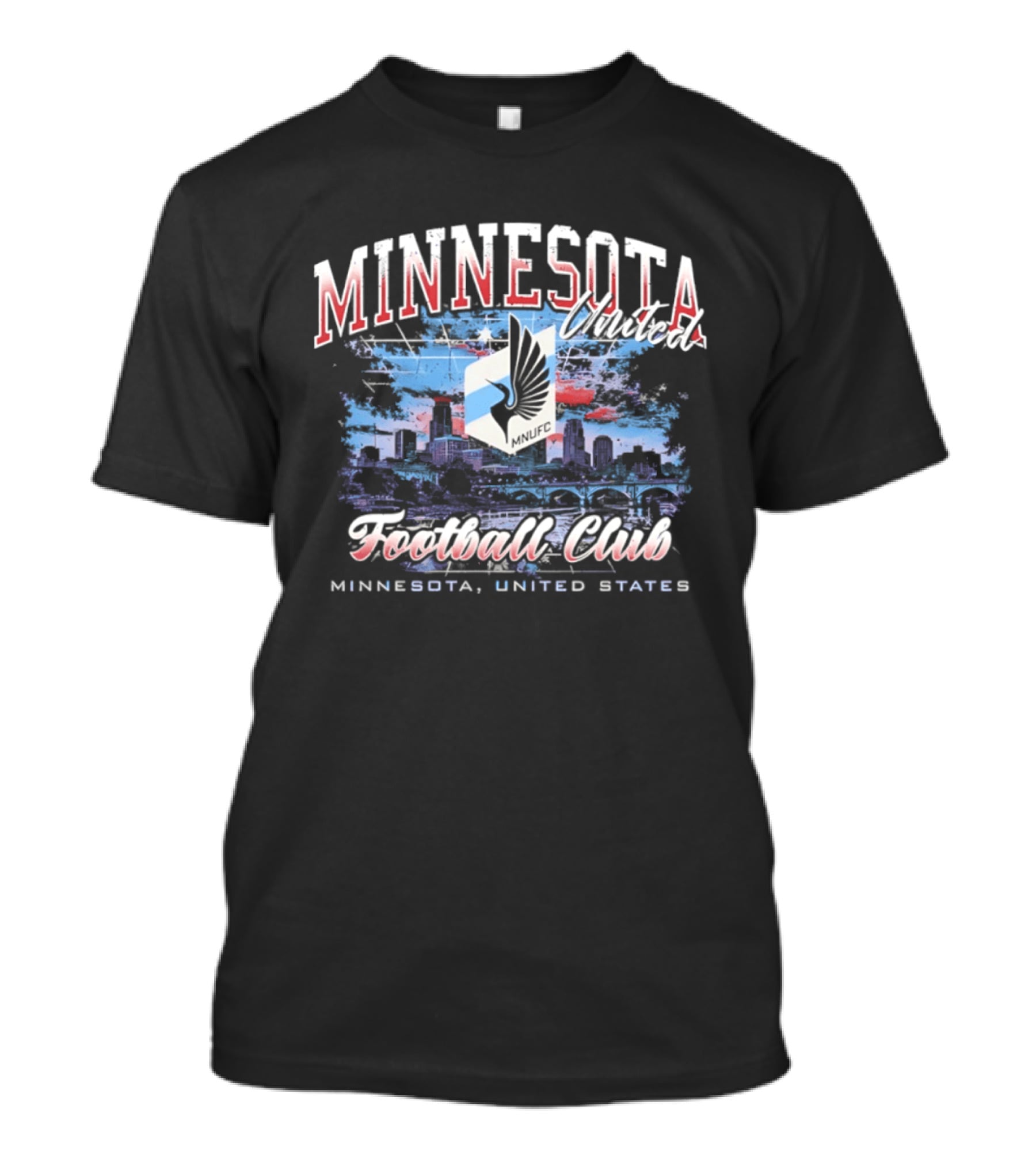 Minnesota United Football Club Minnesota United States Scenery T-Shirt