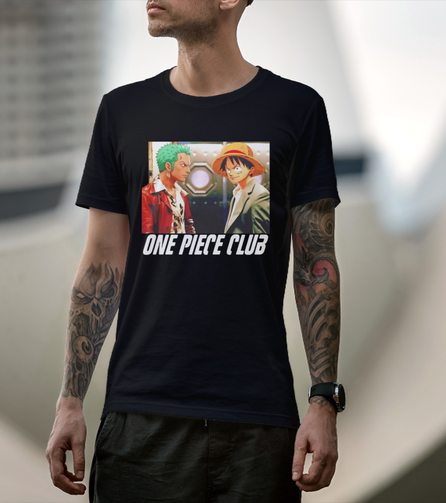 One Piece Club Roronoa Zoro Monkey D Luffy T-Shirt