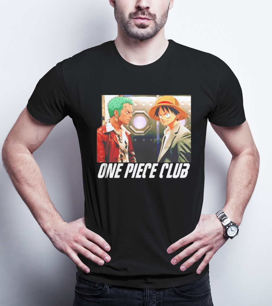 One Piece Club Roronoa Zoro Monkey D Luffy T-Shirt